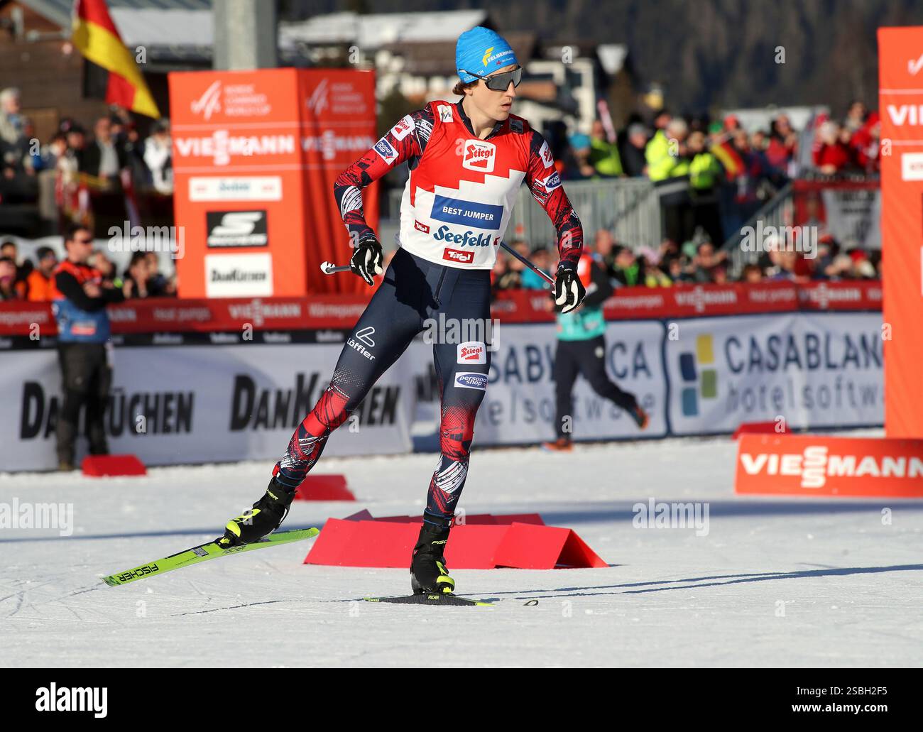 Seefeld, Österreich, 02. Februar 2025: FIS NORDIC COMBINED WORLD CUP ...