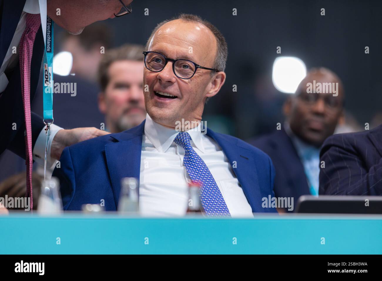 37. Parteitag der CDU Deutschlands Deutschland, CityCube Berlin den 03.02.2025: Kanzlerkandidat ...