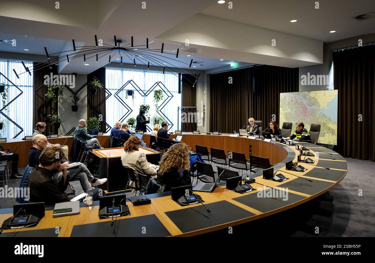 AMSTERDAM - Chief Public Prosecutor Rene de Beukelaar, Mayor Femke ...