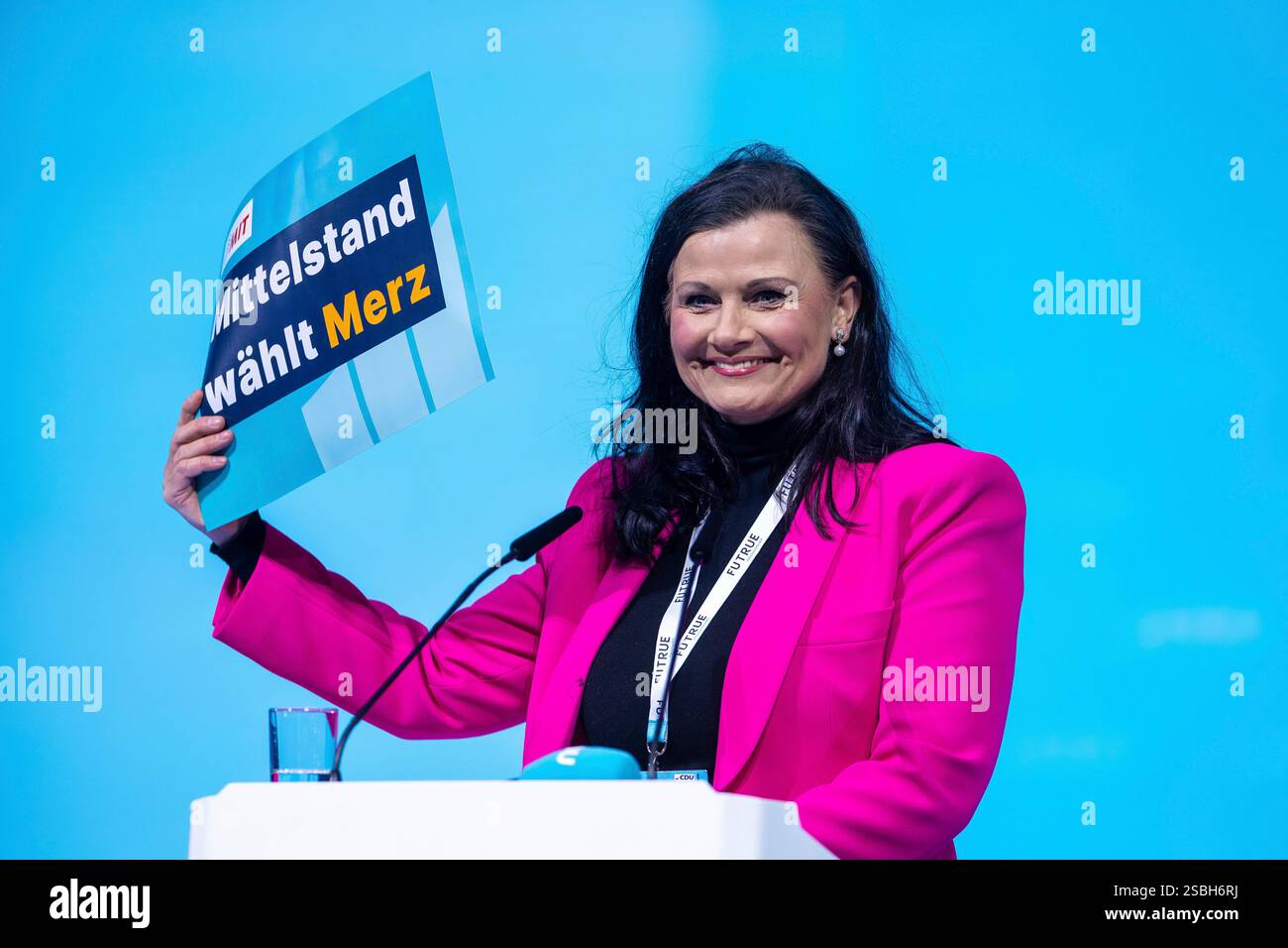 37. Bundesparteitag der CDU am 03.02.2025 in Berlin, Gitta Connemann ...