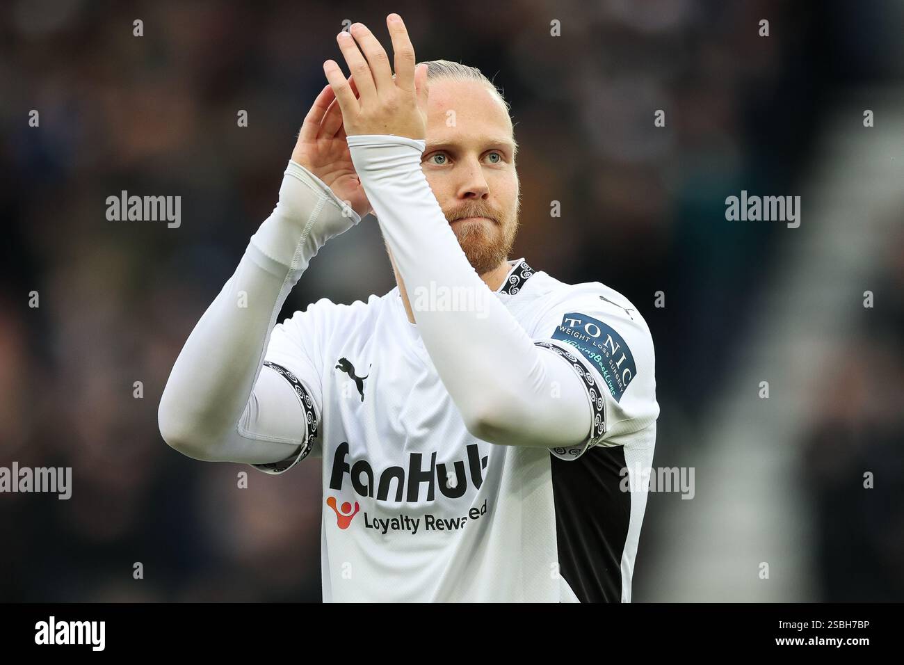 Derby County's Lars-Jorgen Salvesen before the Sky Bet Championship ...