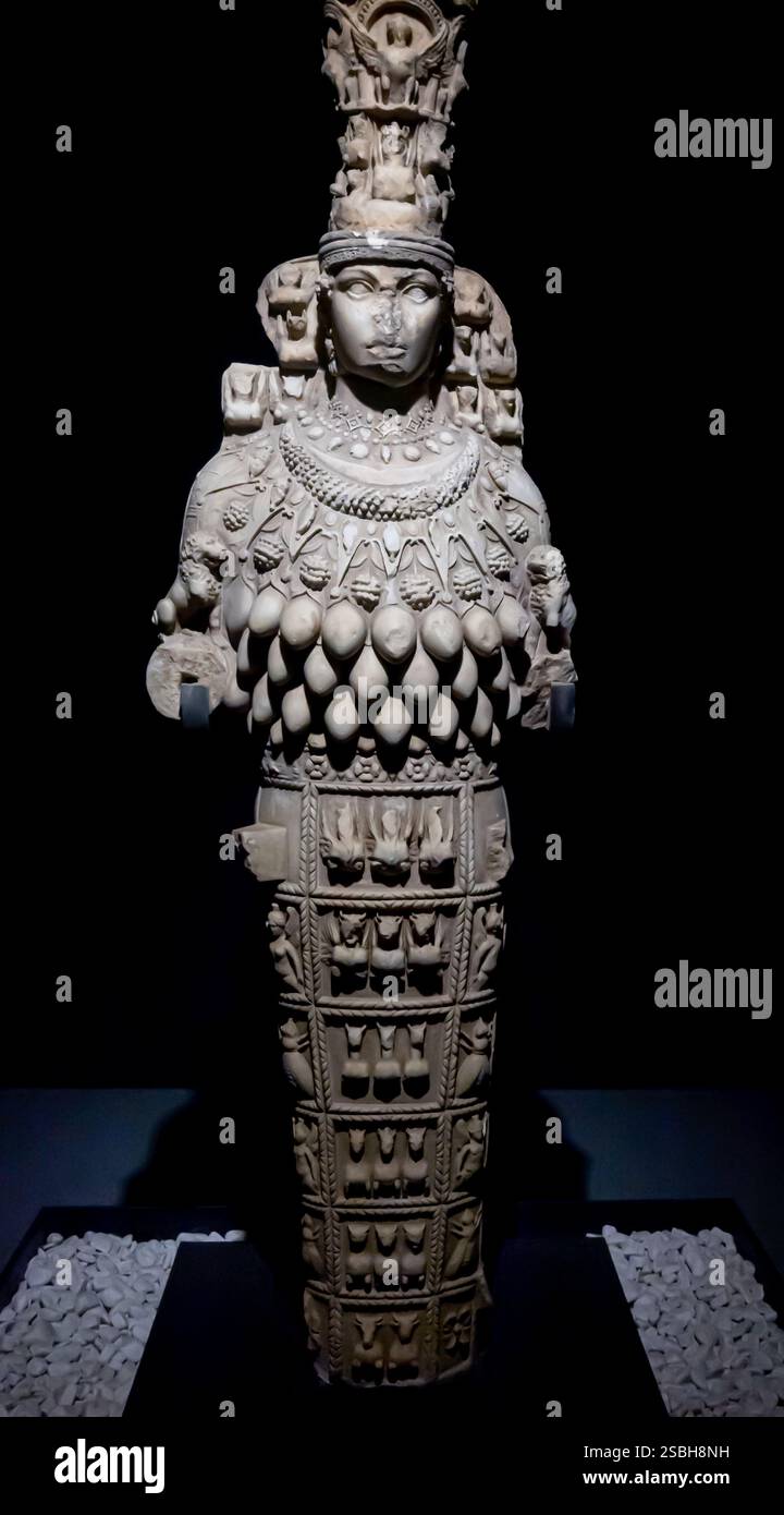 Artemis Statue, 1st century AD, Ephesus, Ancient Greece, Scuk museum ...
