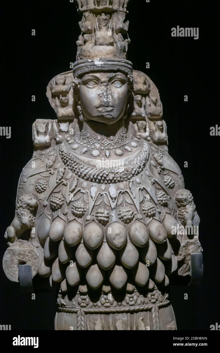 Artemis Statue, 1st century AD,Ephesus, Ancient Greece, Selcuk museum ...