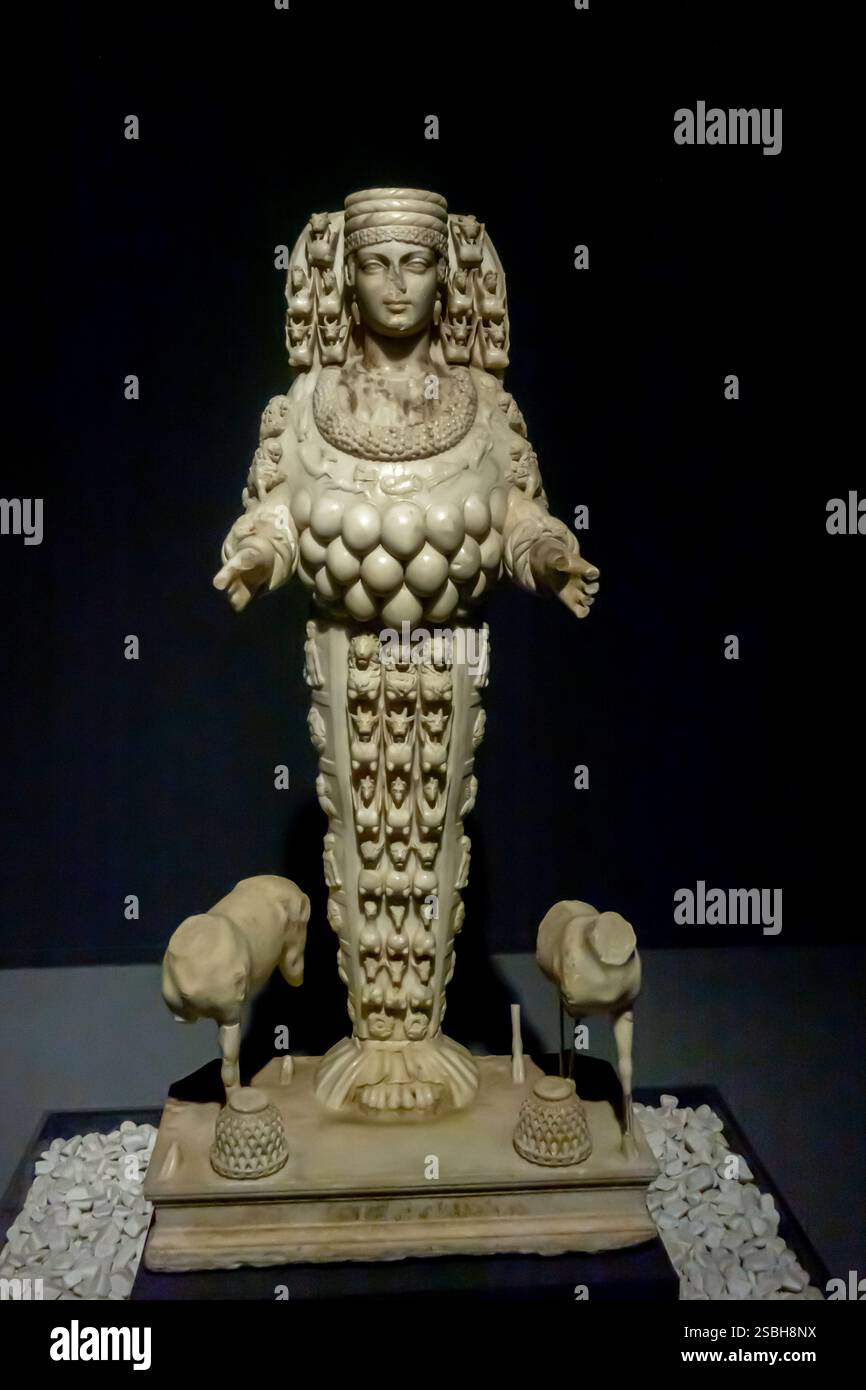 Artemis statue, 2 century AD, Ephesus, Ancient Greece, Selcuk museum ...
