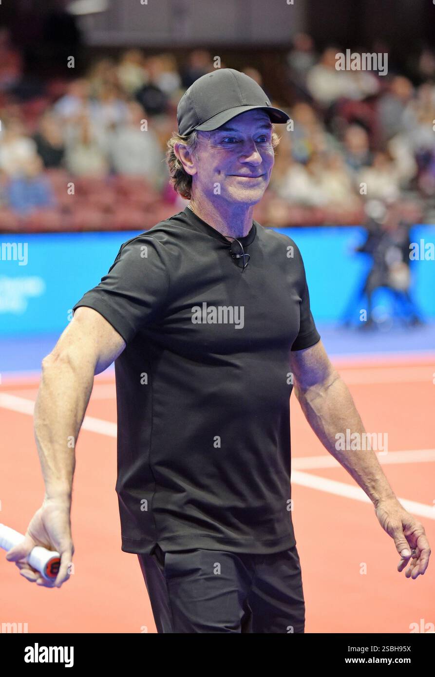 Asheville, South Carolina, USA. 02nd Feb, 2025. Jeff Probst at a public ...