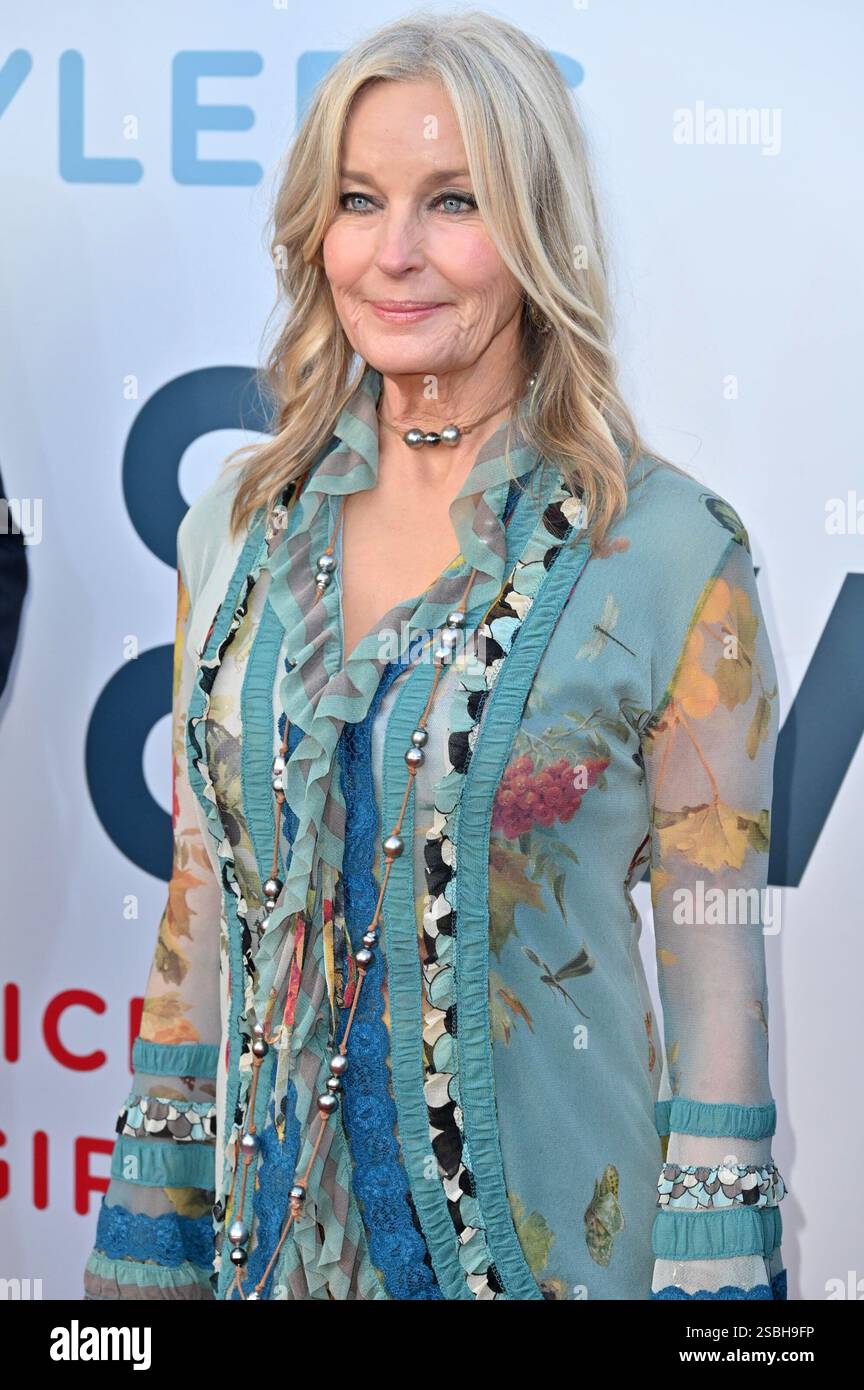 Bo Derek at arrivals for Steven Tyler s Jam for Janie GRAMMY Awards Viewing Party, Hollywood ...