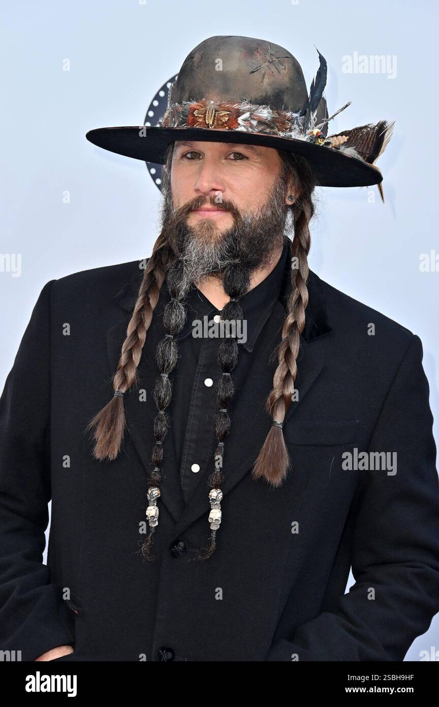 Dewey Bragg at arrivals for Steven Tyler s Jam for Janie GRAMMY Awards ...