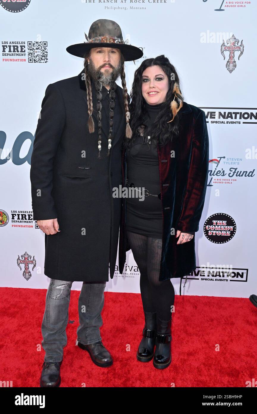 Dewey Bragg, guest at arrivals for Steven Tyler s Jam for Janie GRAMMY ...
