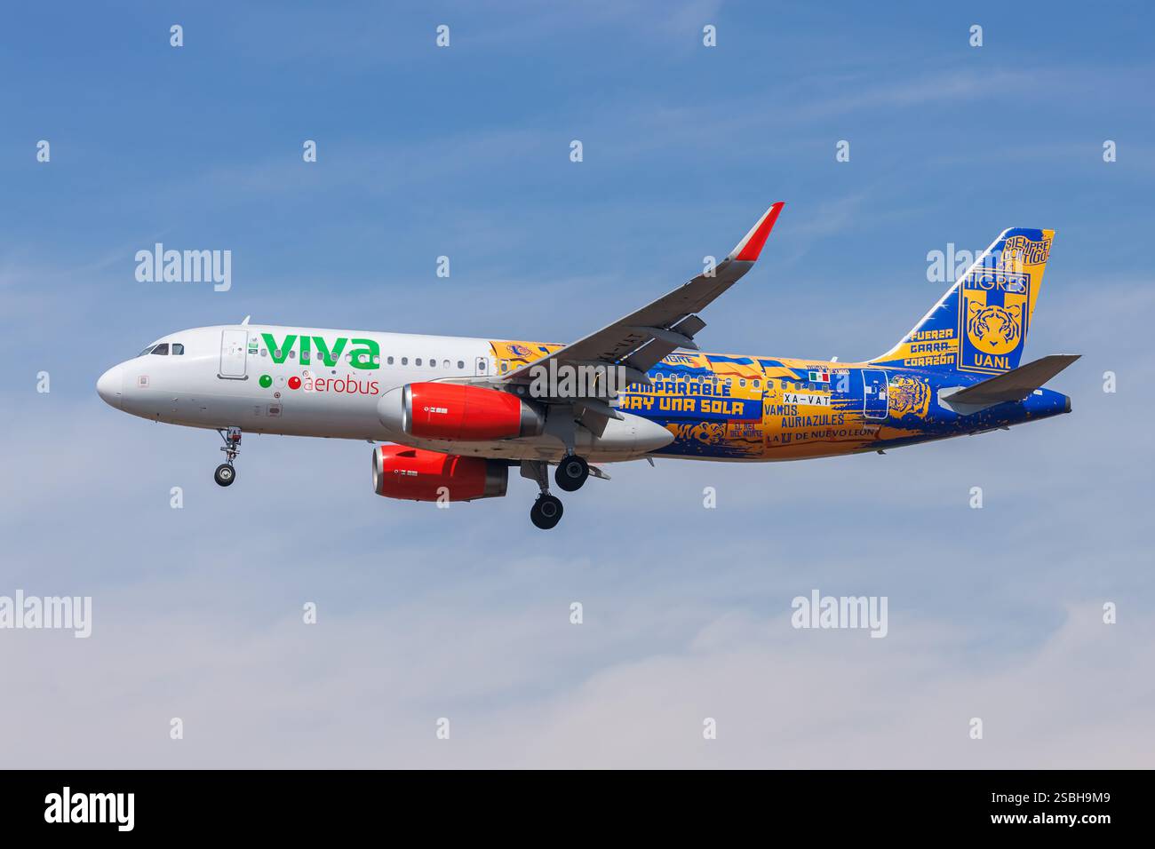 Los Angeles, United States - October 11, 2024: Viva Aerobus Airbus A320 ...