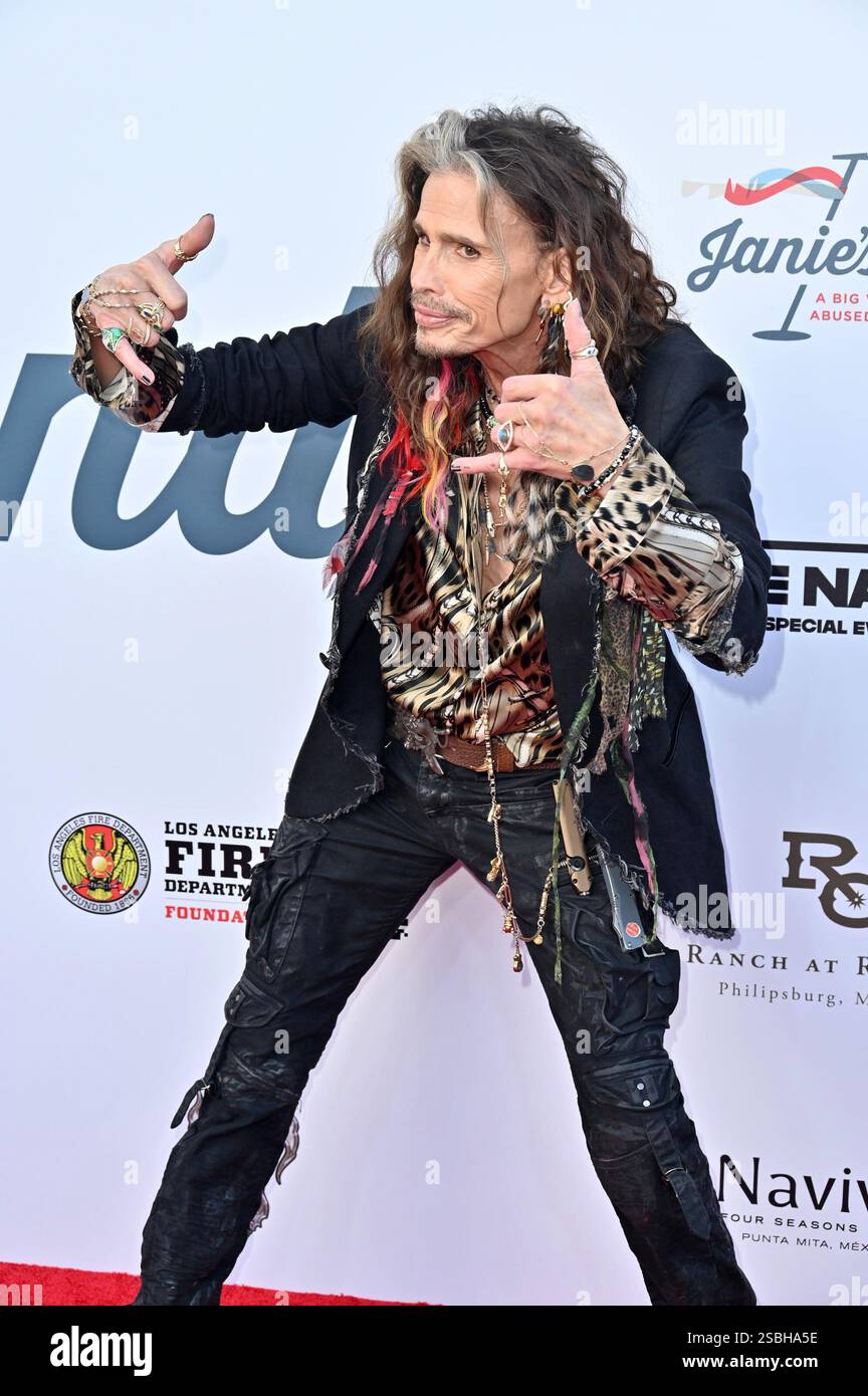 Steven Tyler at arrivals for Steven Tyler s Jam for Janie GRAMMY Awards ...