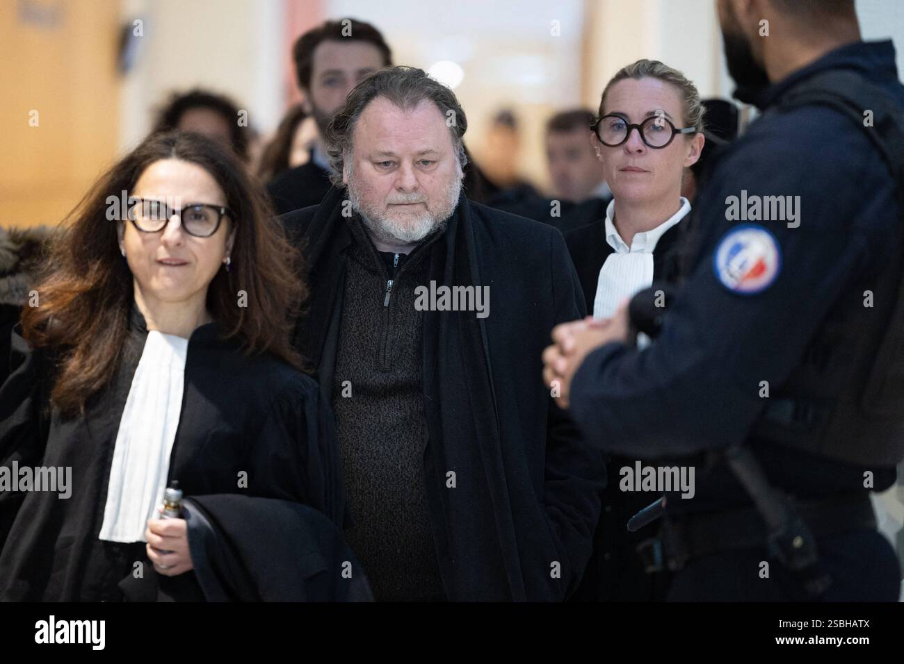 Paris, France. 03rd Feb, 2025. French director Christophe Ruggia ...