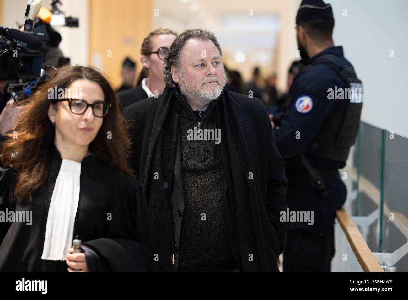 Paris, France. 03rd Feb, 2025. French director Christophe Ruggia ...