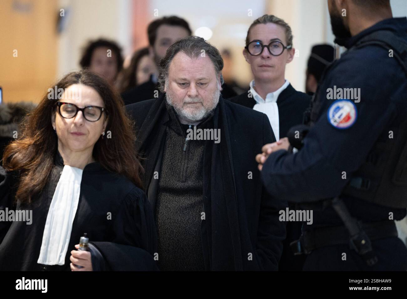 Paris, France. 03rd Feb, 2025. French director Christophe Ruggia ...