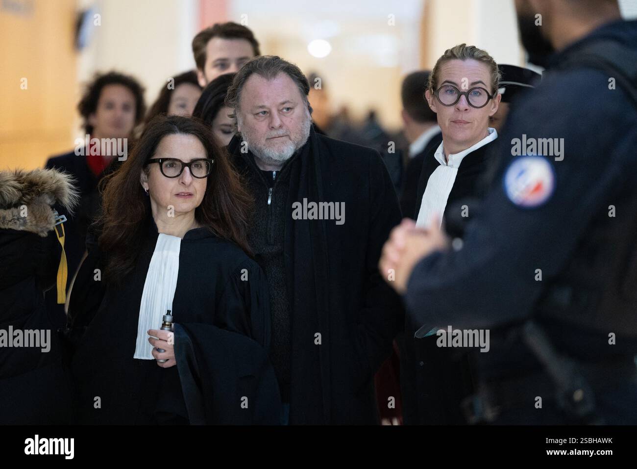 Paris, France. 03rd Feb, 2025. French director Christophe Ruggia ...