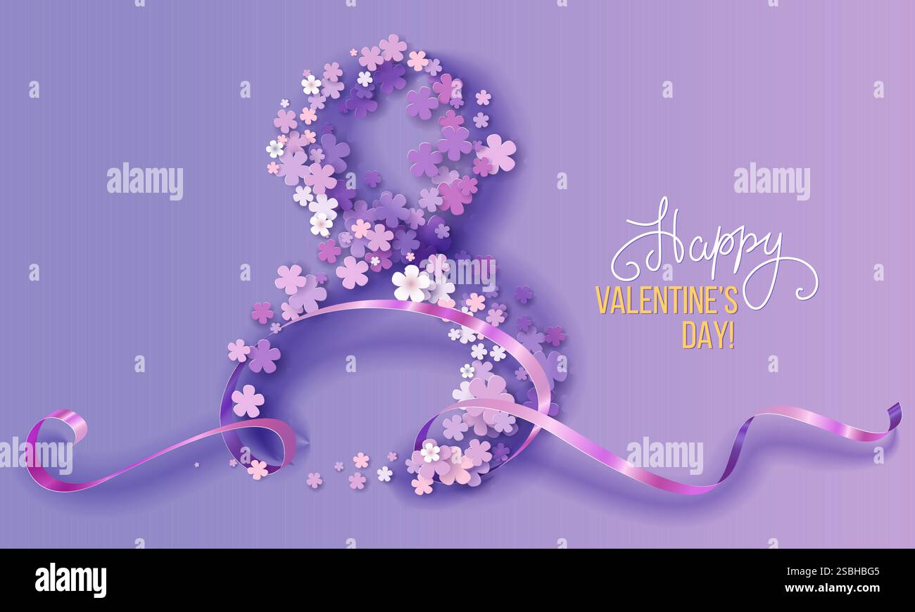 Women day background with frame flowers. 8 March invitation card Stock ...