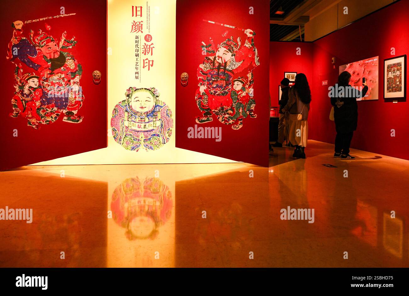Beijing, China. 3rd Feb, 2025. People visit the Chongqing China Three ...