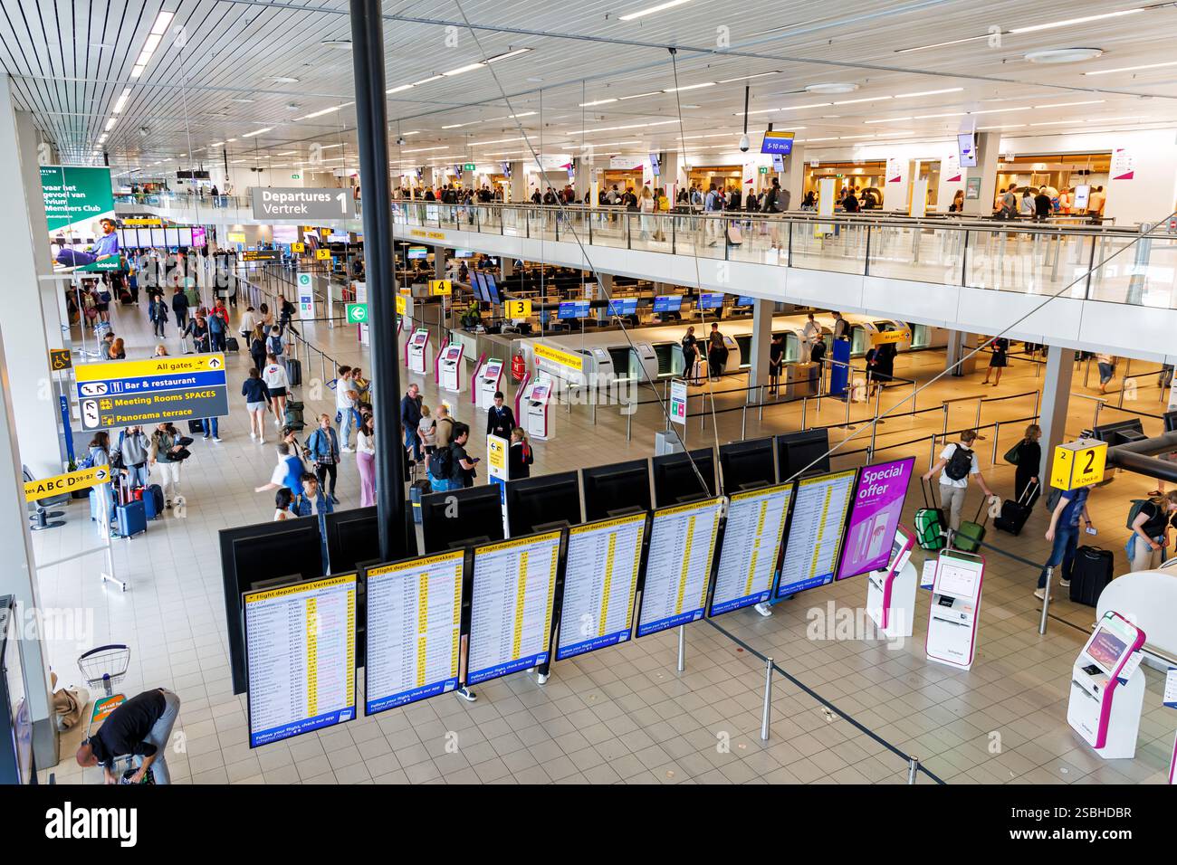Amsterdam, Netherlands - July 1, 2024: Schiphol International Airport ...