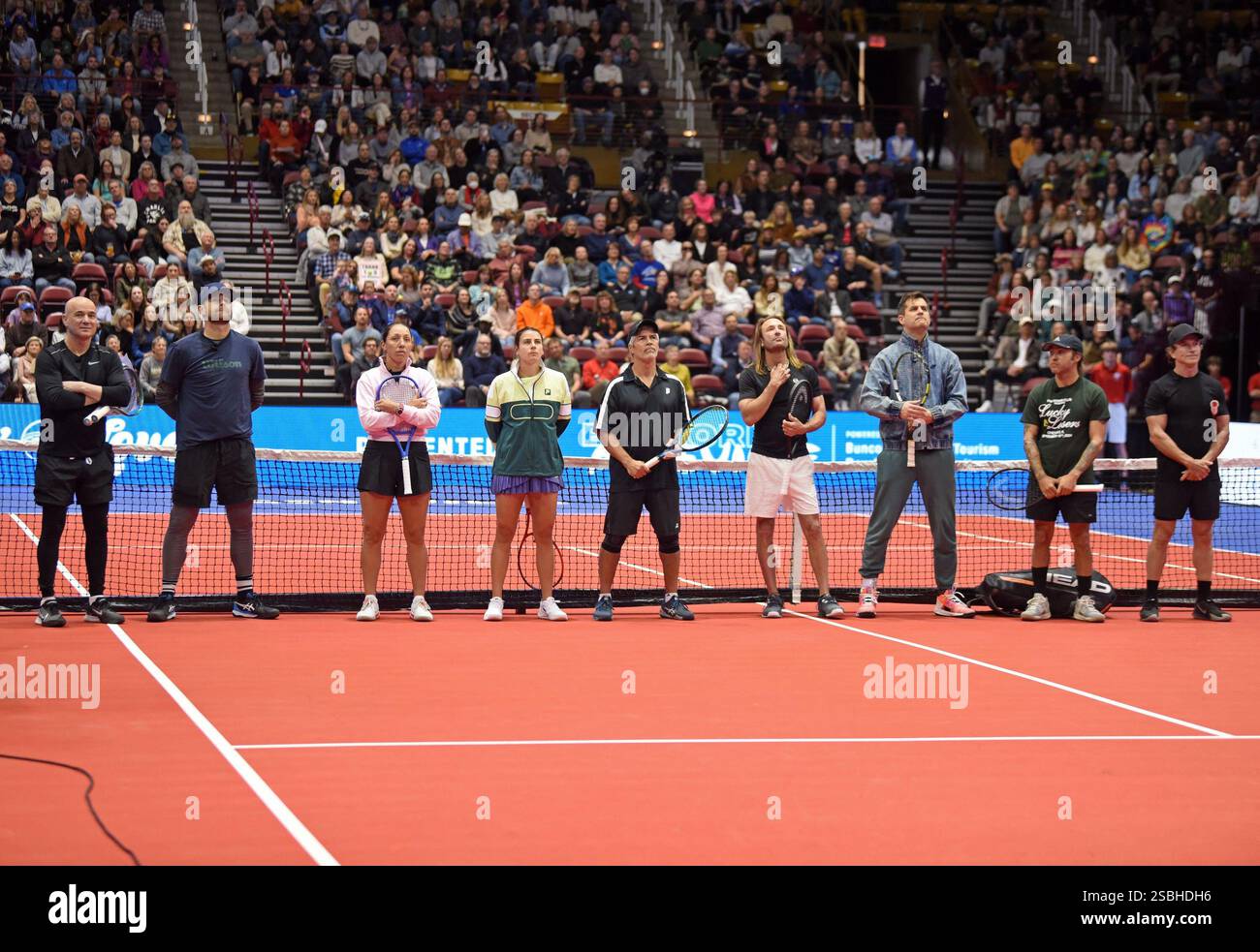 Andre Agassi, Andy Roddick, Jessica Pegula, Emma Navarro, Esai Morales ...