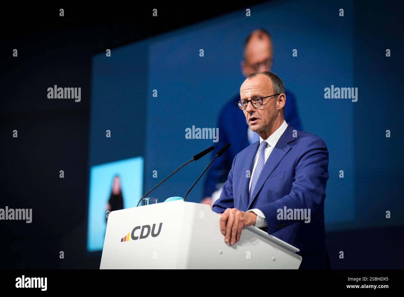 Parteitag, CDU, Deutschland Parteitag, CDU, Deutschland, Vorsitzender ...