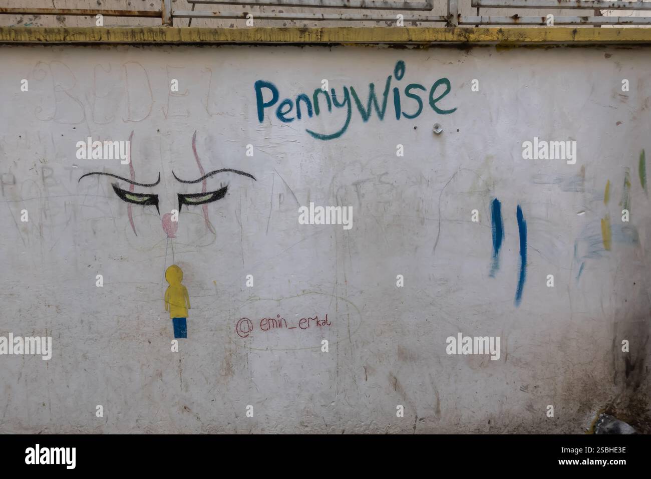 amateur, childrens, Diyarbakır, drawing, drawings, kids, wall ...