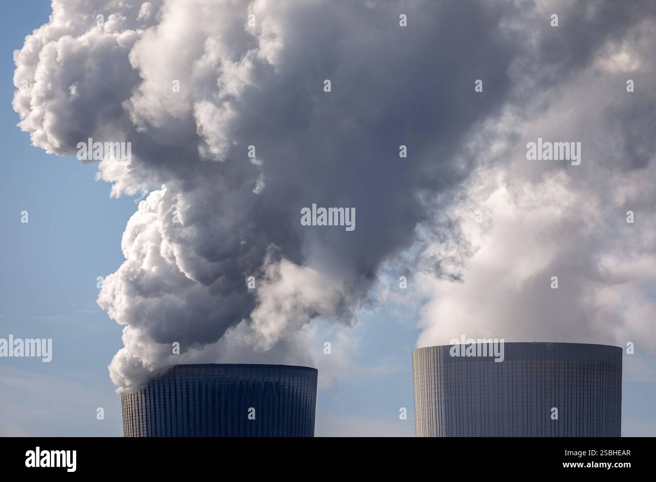 Braunkohlekraftwerk Boxberg DEU/Deutschland/Sachsen/Boxberg, 03.02.2025 ...