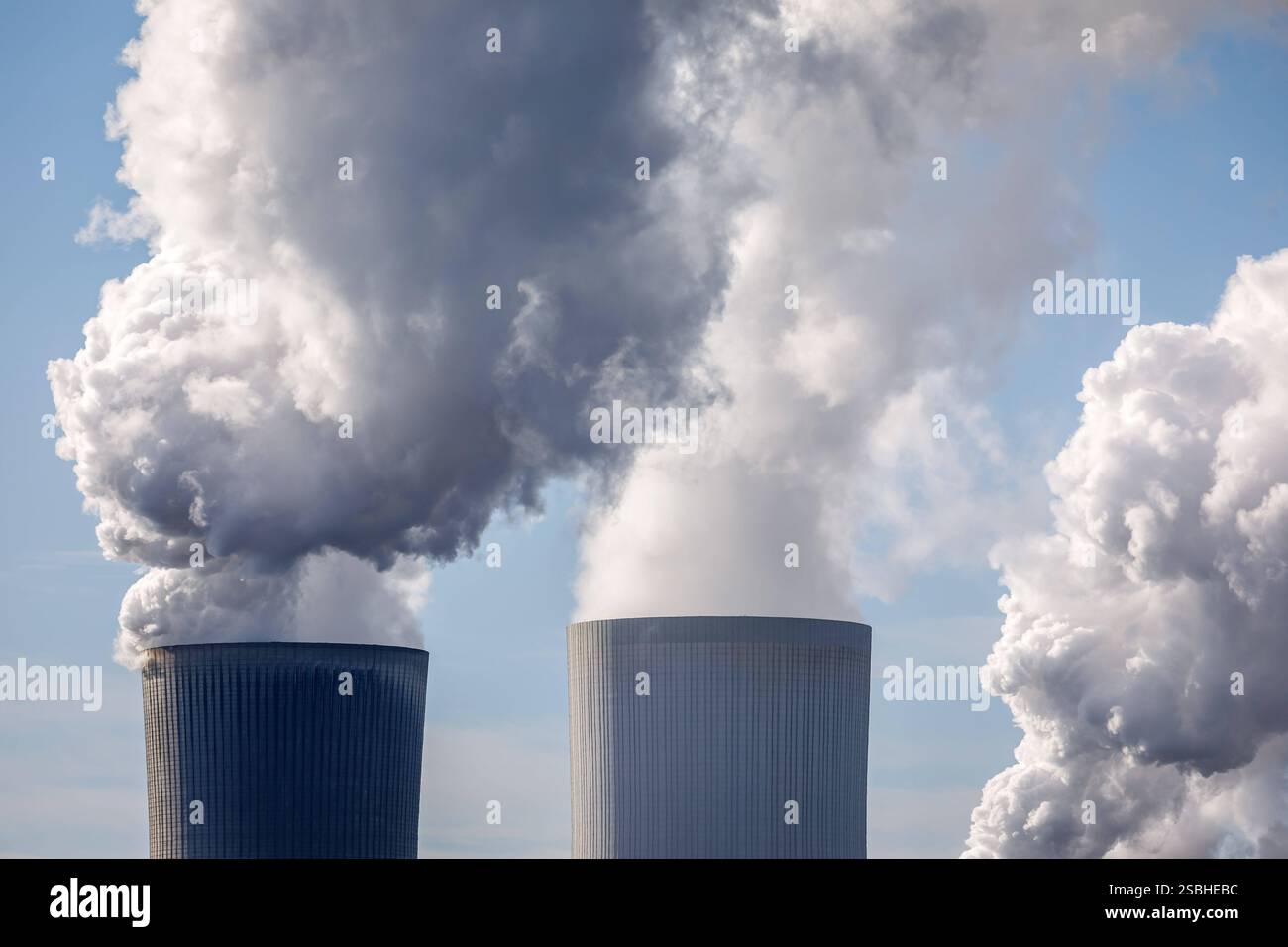 Braunkohlekraftwerk Boxberg DEU/Deutschland/Sachsen/Boxberg, 03.02.2025 ...