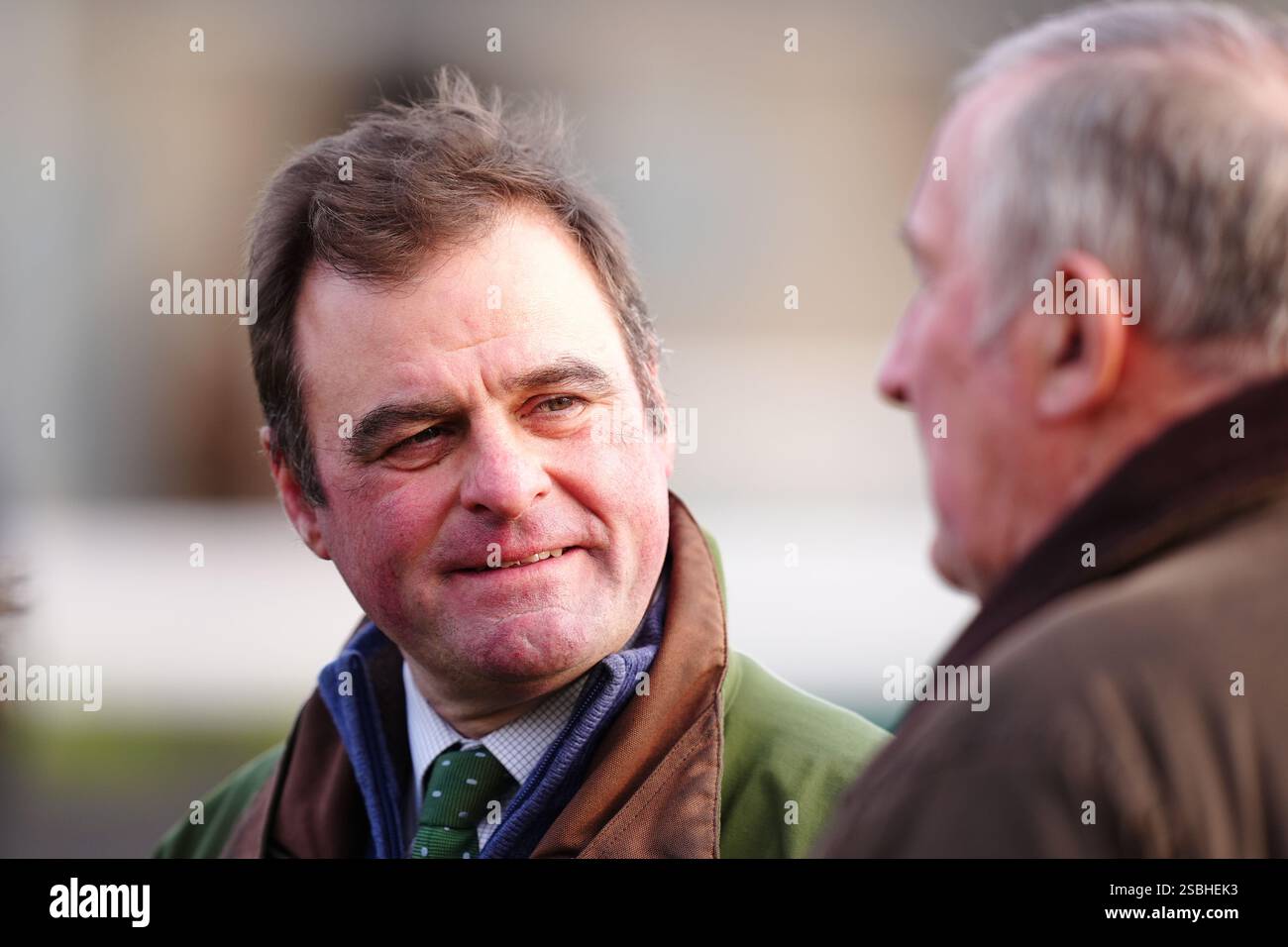 Trainer Neil King at Southwell Racecourse. Picture date: Monday ...