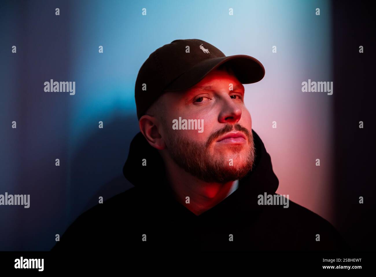 Berlin, Germany. 03rd Feb, 2025. Rapper Finch recorded during an ...