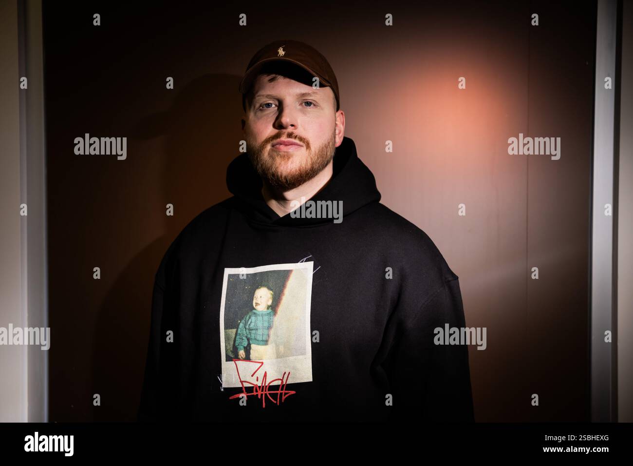 Berlin, Germany. 03rd Feb, 2025. Rapper Finch recorded during an ...