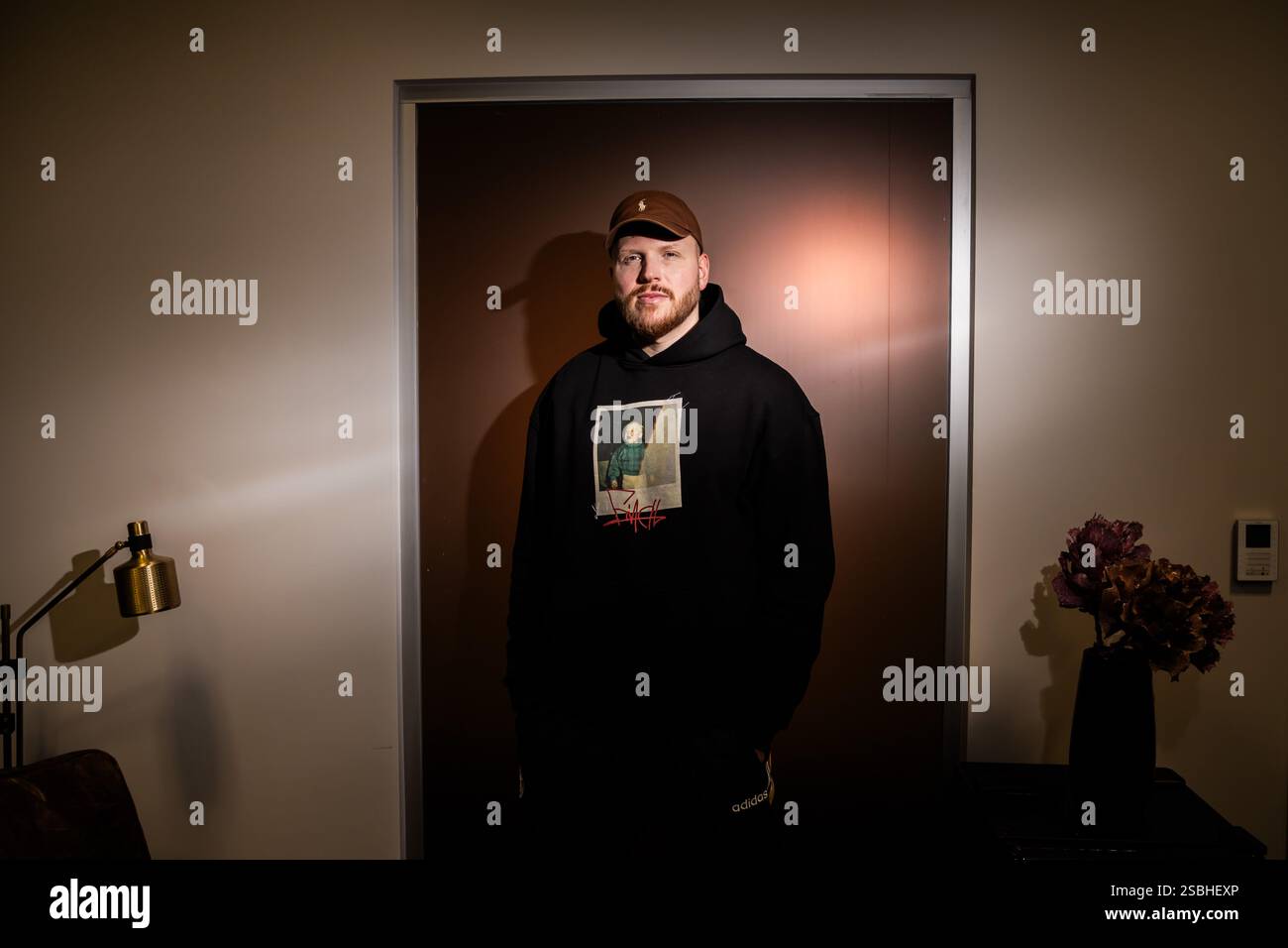 Berlin, Germany. 03rd Feb, 2025. Rapper Finch recorded during an ...