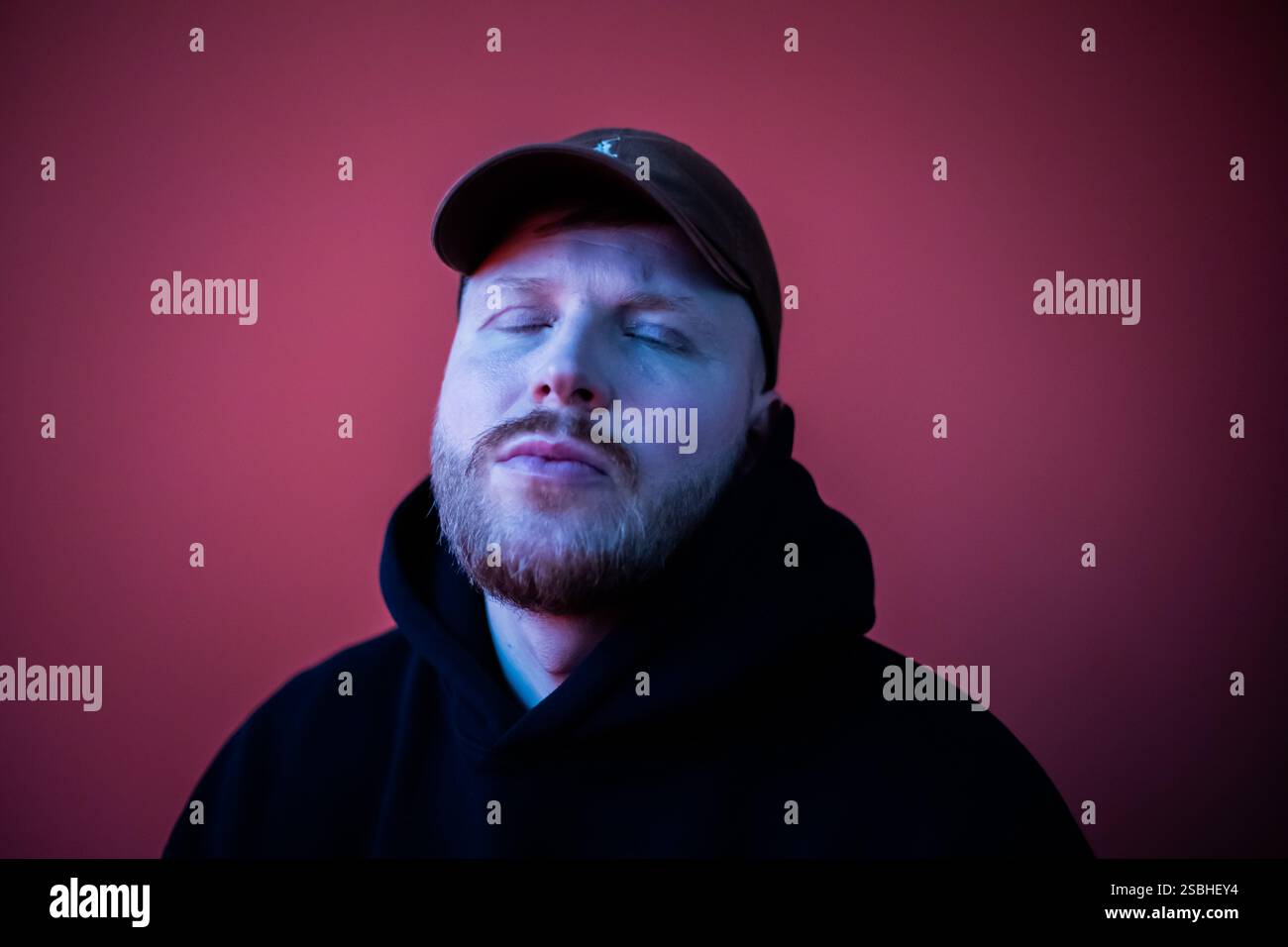 Berlin, Germany. 03rd Feb, 2025. Rapper Finch recorded during an ...