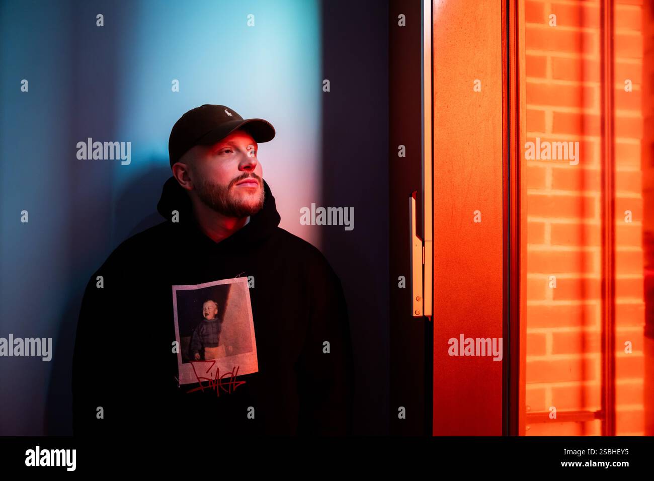 Berlin, Germany. 03rd Feb, 2025. Rapper Finch recorded during an ...