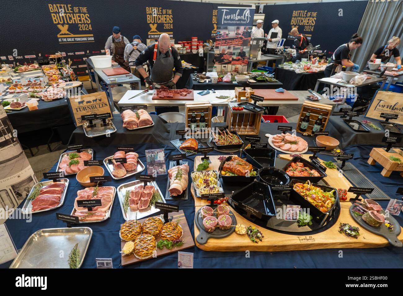 Battle of The Butchers Competition at The Great Yorkshire Show, England ...