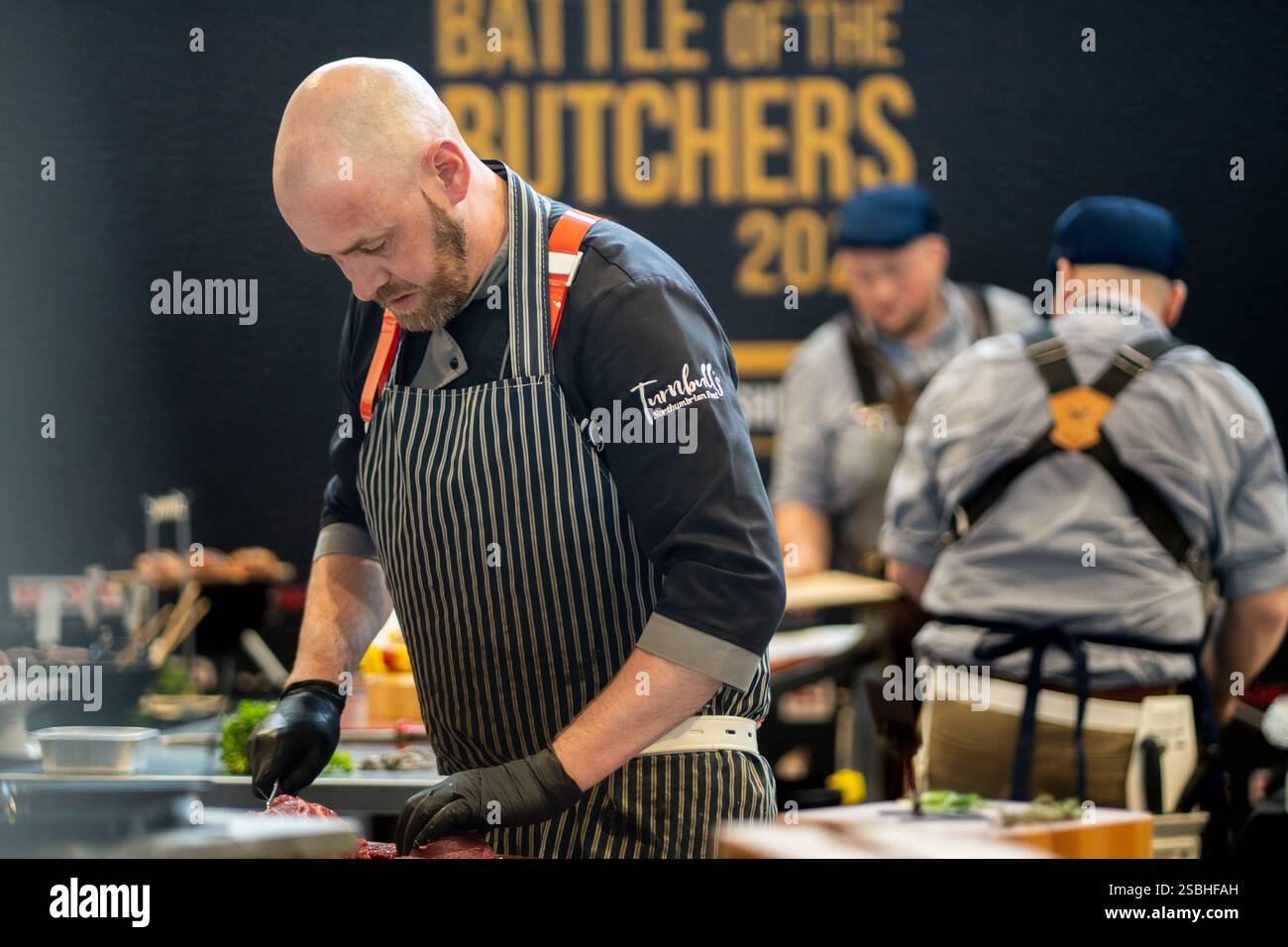 Battle of The Butchers Competition at The Great Yorkshire Show, England ...