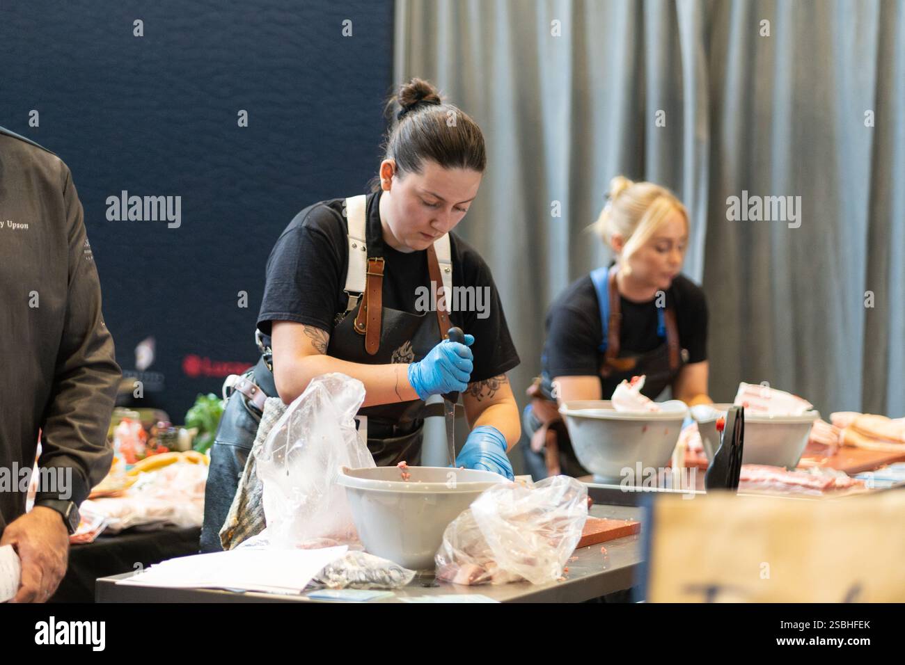 Battle of The Butchers Competition at The Great Yorkshire Show, England ...