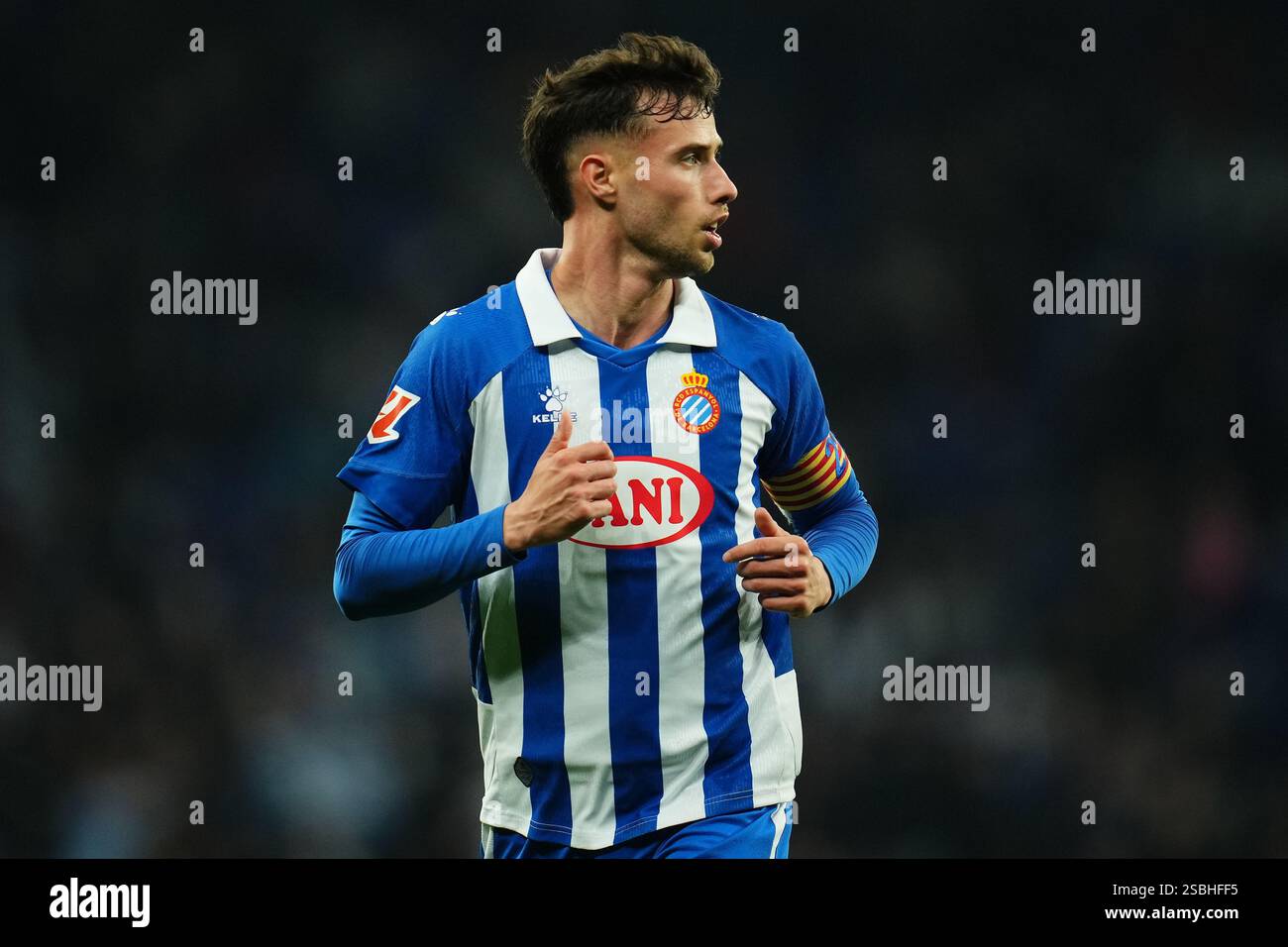 Barcelona, Spain. 03rd Feb, 2025. Javi Puado of RCD Espanyol during the ...