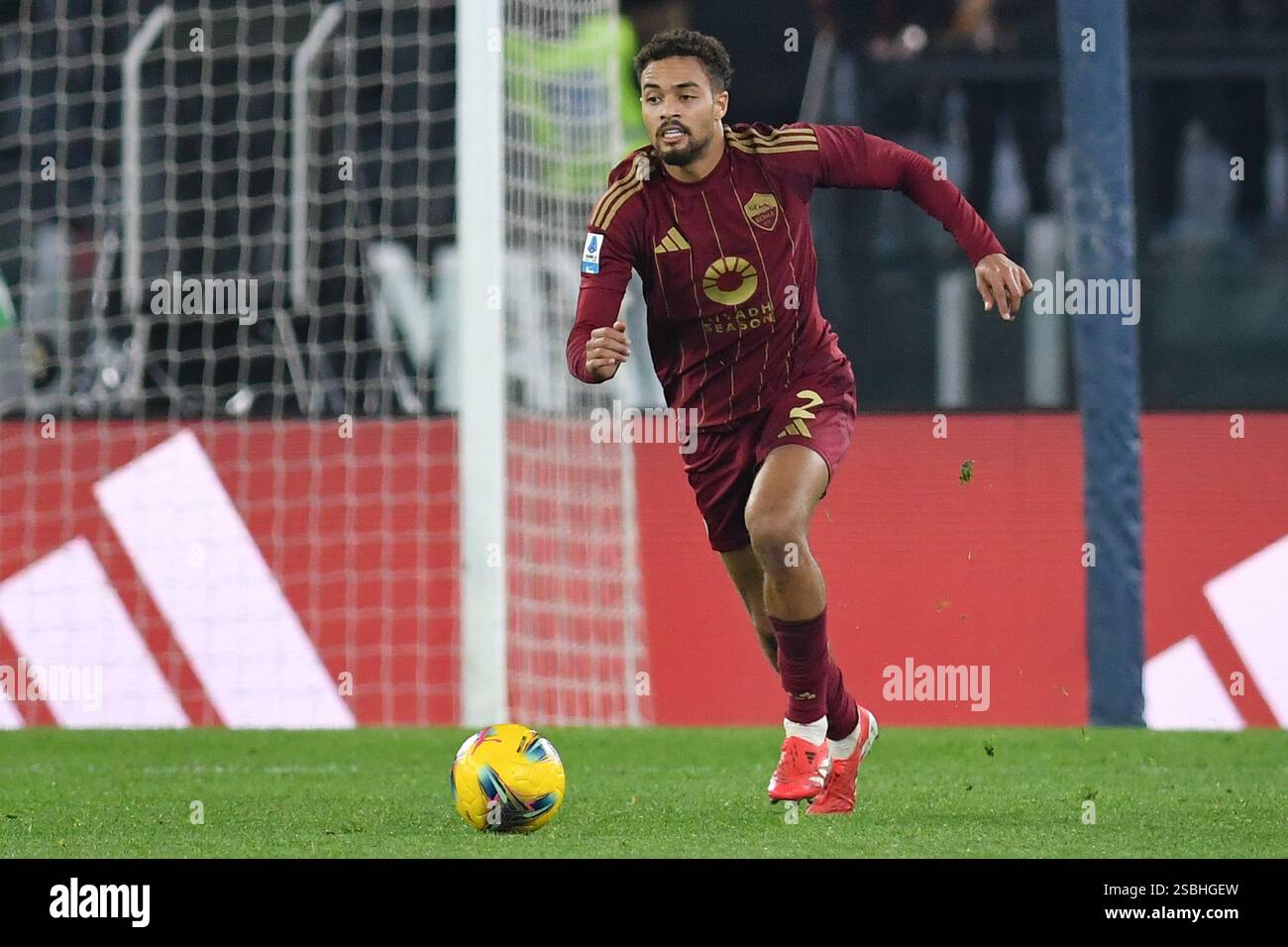 Rome, Lazio. 02nd Feb, 2025. Devyne Rensch of AS Roma during the Serie ...