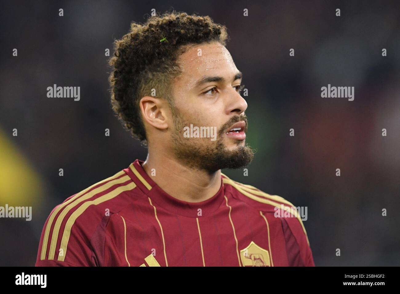 Rome, Lazio. 02nd Feb, 2025. Devyne Rensch of AS Roma during the Serie ...