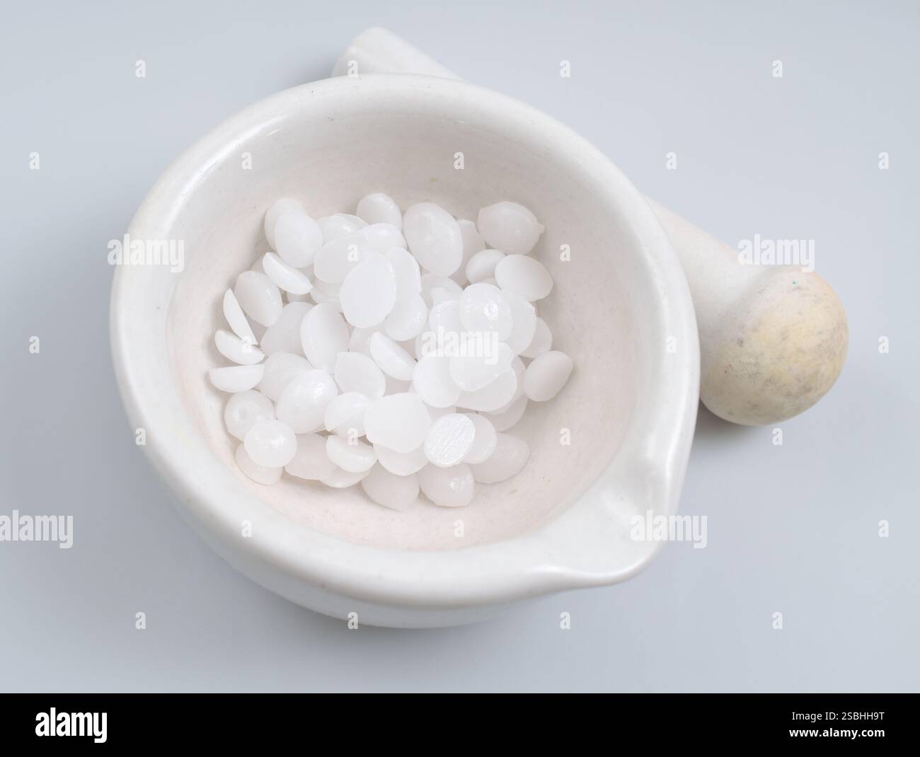 Sodium hydroxide, also known as lye and caustic soda, is an inorganic ...