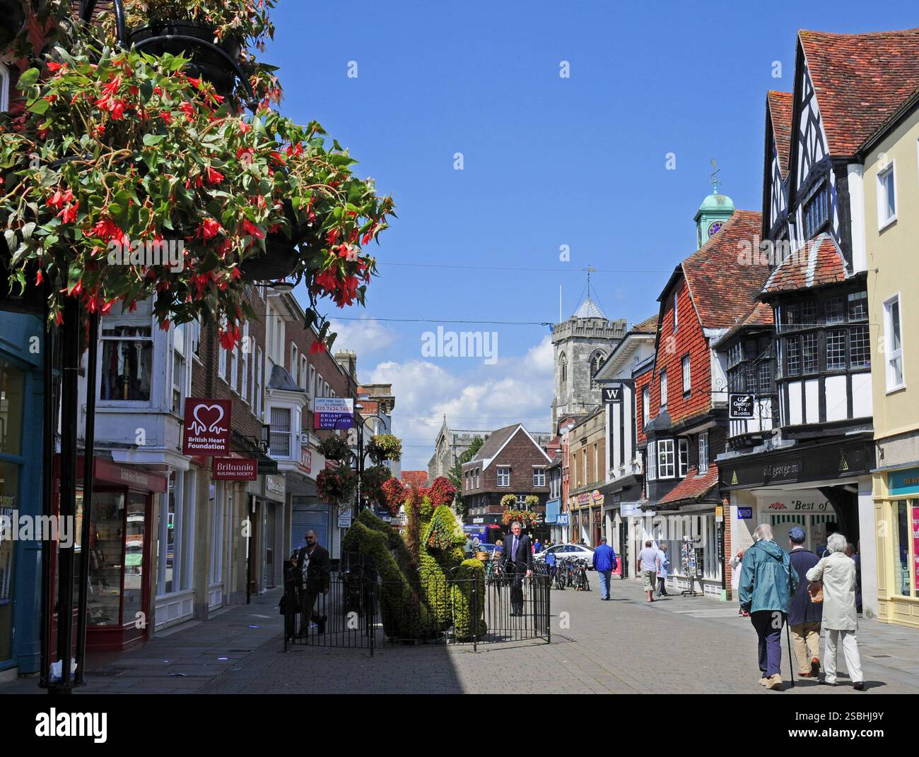 Old george high street hi-res stock photography and images - Alamy