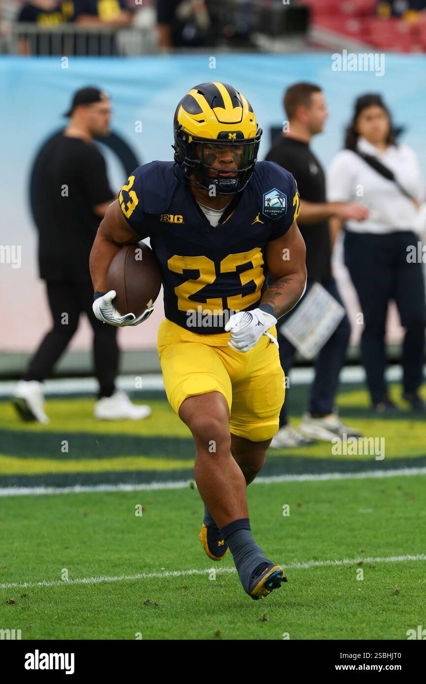 Michigan Wolverines running back Jordan Marshall (23) Tuesday, Dec. 31 ...
