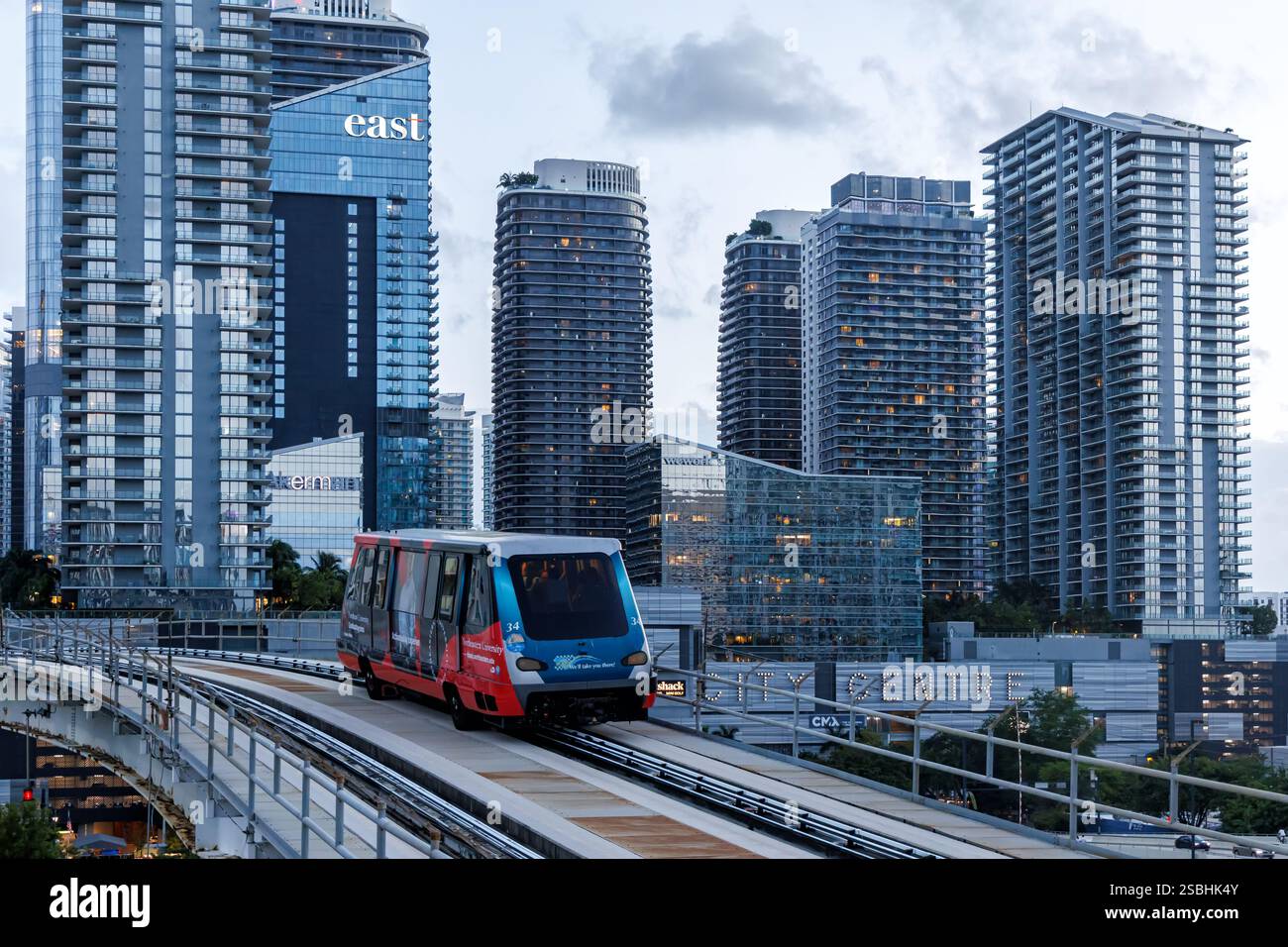 Brickell station hi-res stock photography and images - Alamy