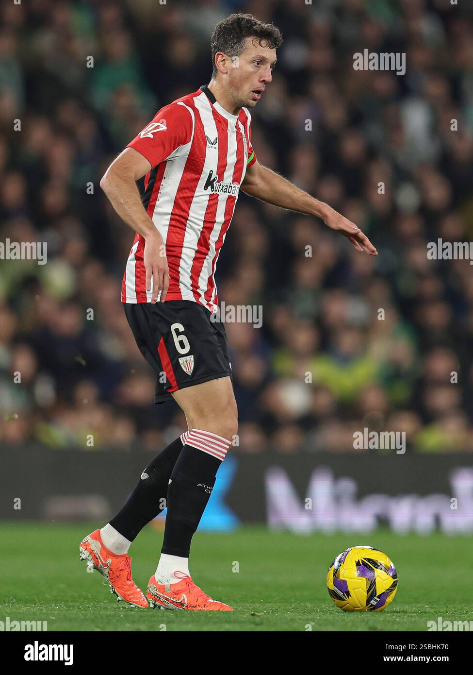 Sevilla, Spain. 2nd Feb, 2025. Mikel Vesga of Athletic Club during the ...