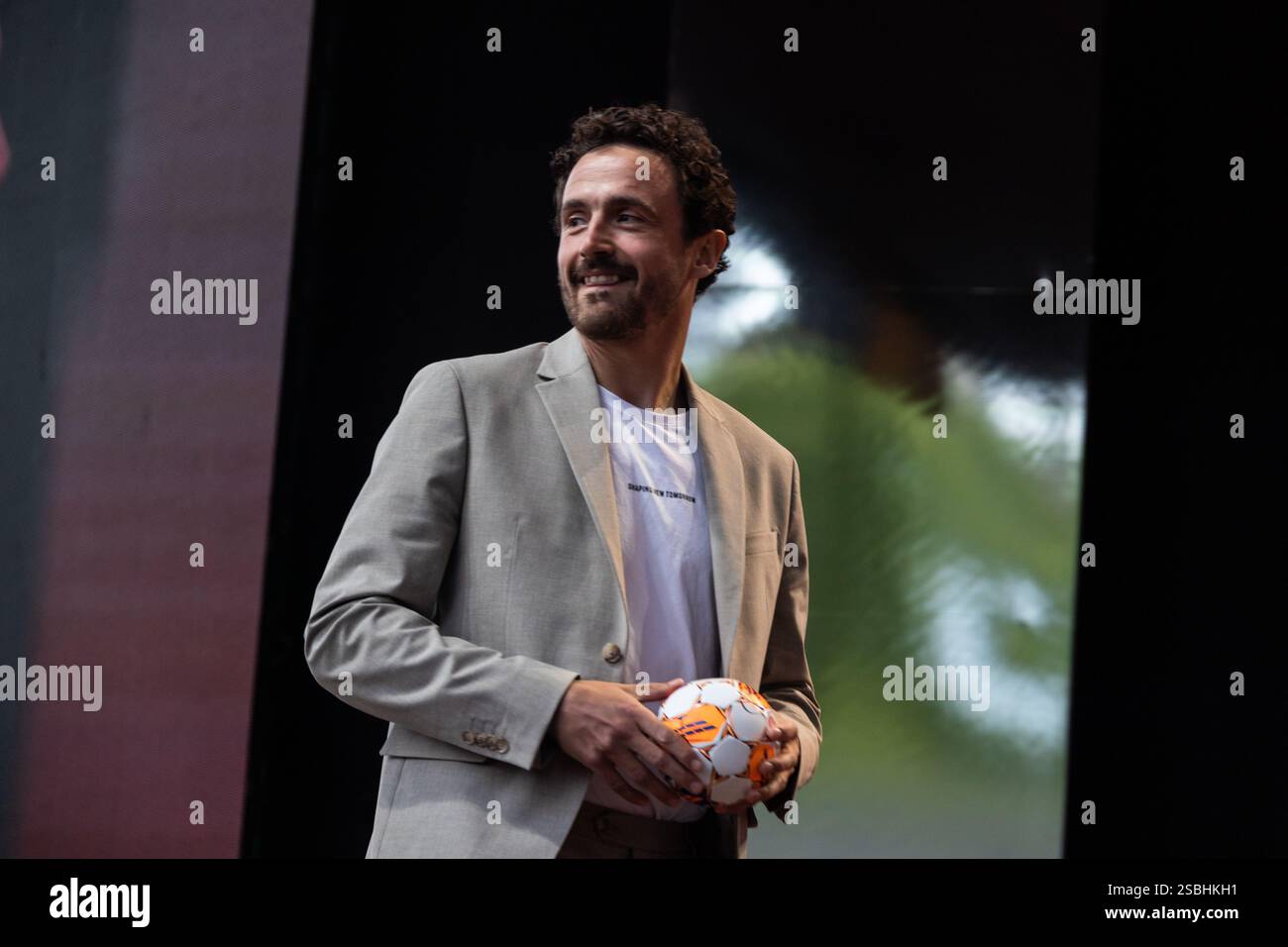 Copenhagen, Denmark. 10th June, 2024. Denmark s' Thomas Delaney seen on ...