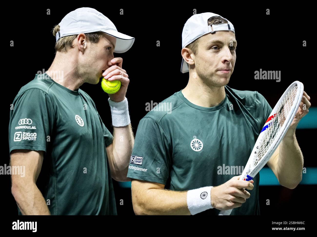 ROTTERDAM - Botic van de Zandschulp (NED) and Tallon Griekspoor (NED ...