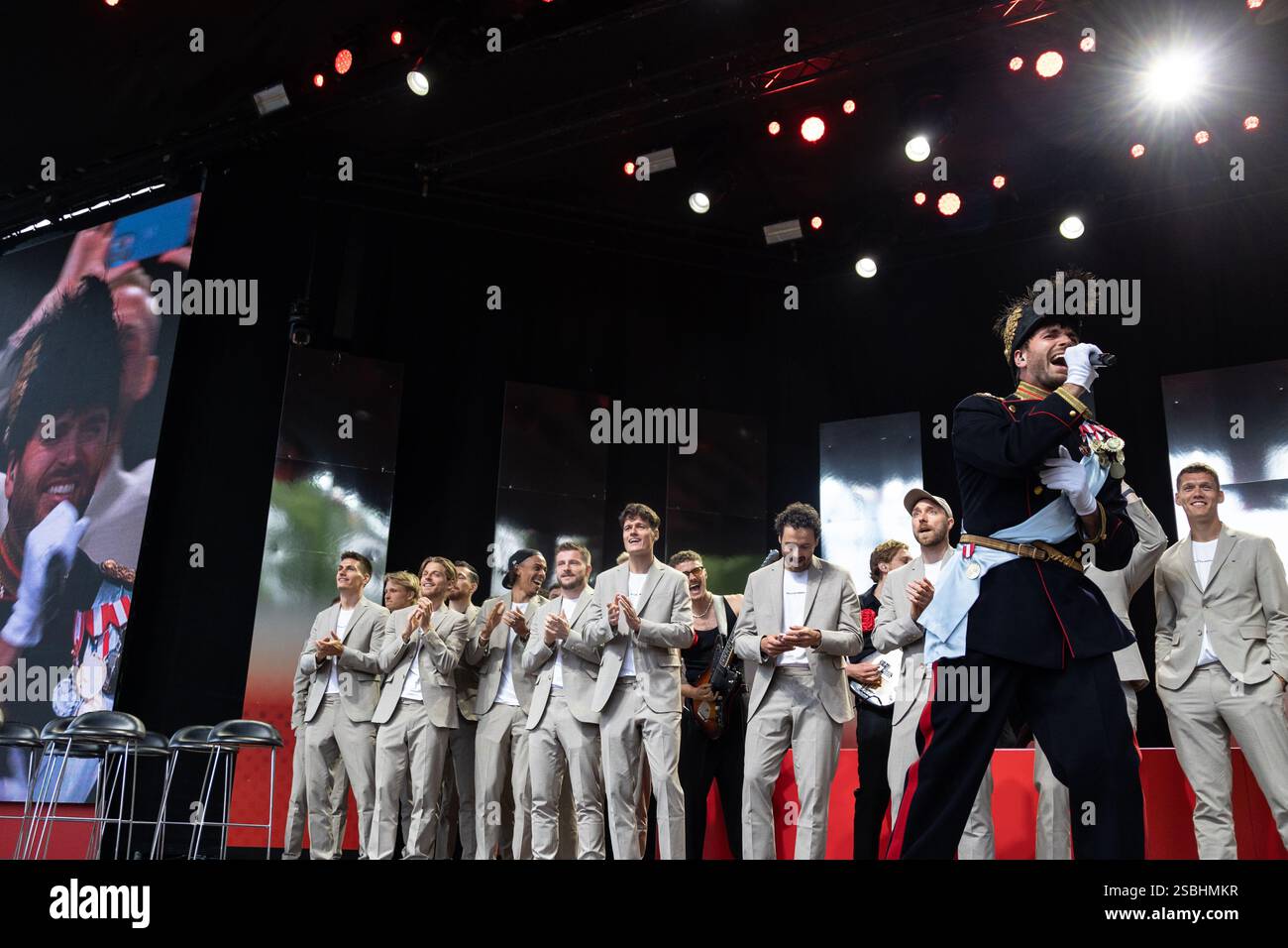 Copenhagen, Denmark. 10th June, 2024. Malte Ebert performs on the stage ...