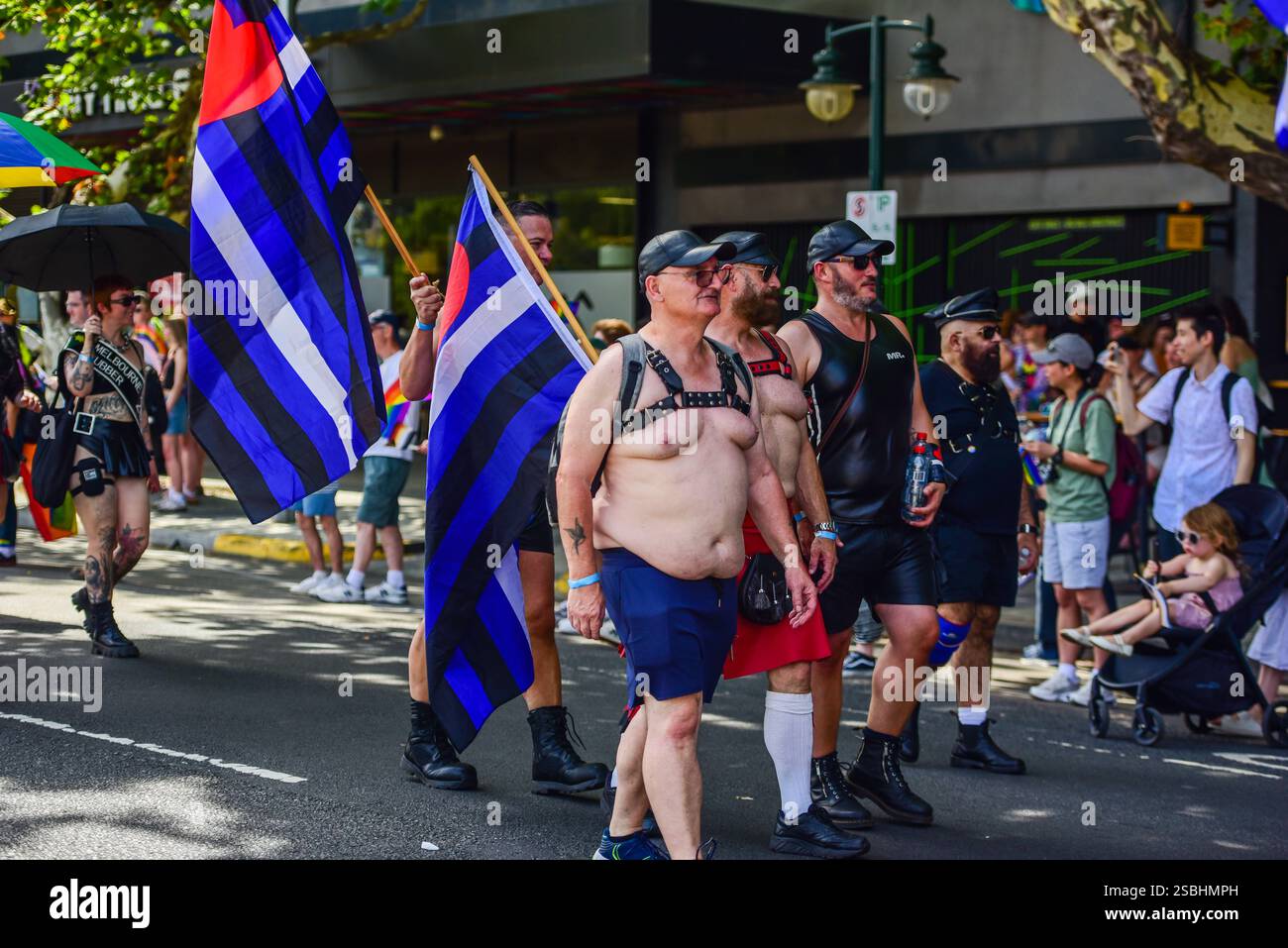 Melbourne, Australia. 02nd Feb, 2025. Members of Victorian Pups and ...