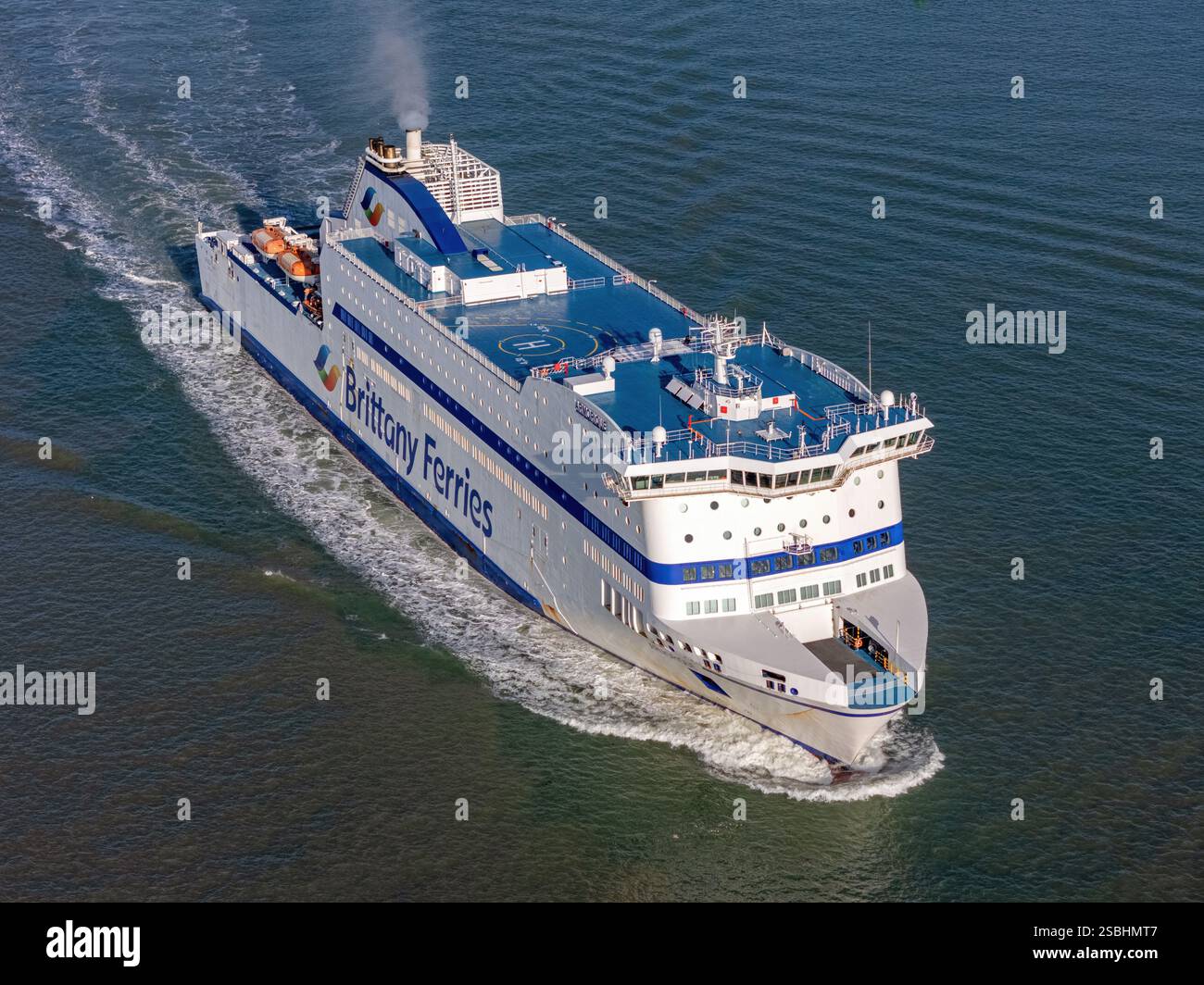 The French cross-Channel ferry Armorique is operated on routes between ...