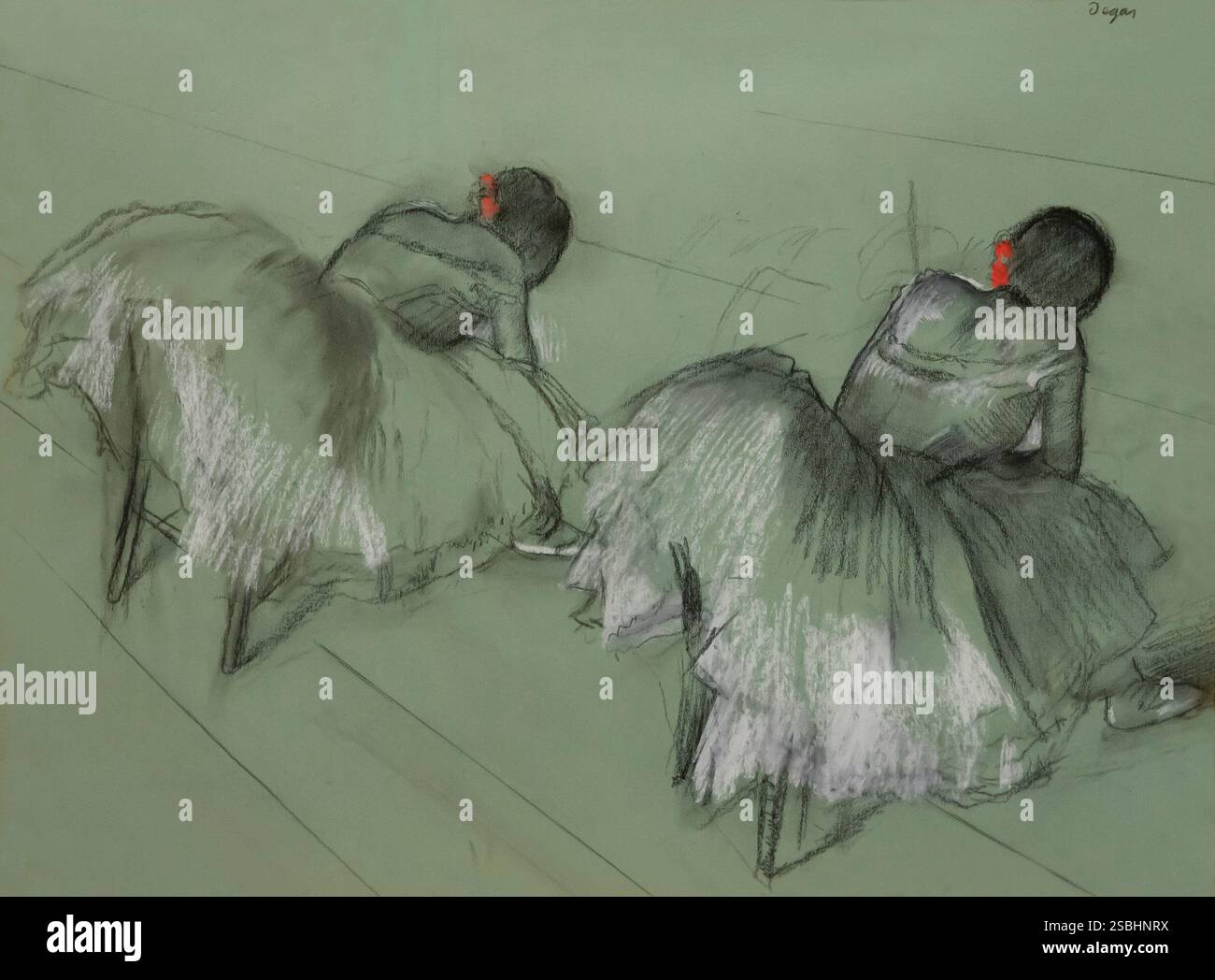 Edgar degas two dancers hi-res stock photography and images - Alamy