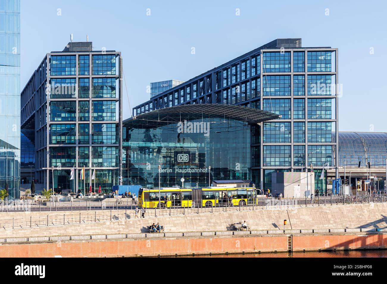 Berlin, Germany - September 22, 2024: Berlin Hauptbahnhof central ...